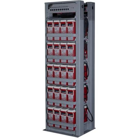 NORTHSTAR Battery rack holds up to 10 strings of 24V batteries. Incl ...