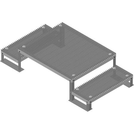 COMMSCOPE Roof-Top Cable Tray Step Over Kit Designed to work with all ...