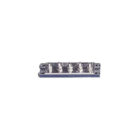NEWMAR Bus Bar with (5) 5-16" ring terminals. 500 Amp rated. Interlock ...