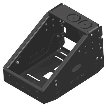 GAMBER JOHNSON 13" Low Profile Ergonomic Console Box. Attaches to MCS ...