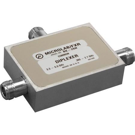 Microlab/FXR diplexer filter that integrates wireless bands 80-2700 ...
