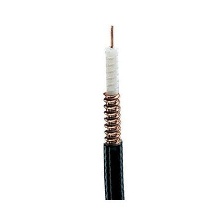 COMMSCOPE FSJ1-50, 1/4" fire retardant superflex cable. 50 ohm. Spiral ...