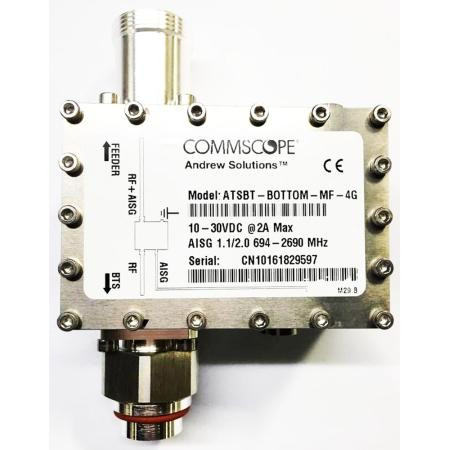 COMMSCOPE ASIG Smart Bias Tees for the bottom unit. 10-30 VDC. DIN ...
