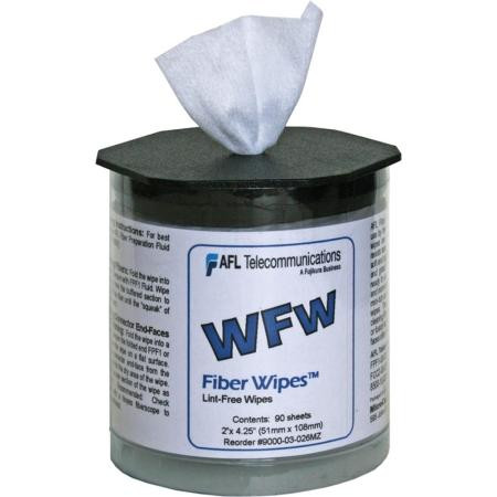 AFL-FIBER WIPES, TUB W/ 90 WIPES - WirelessUnits.com