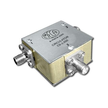 MECA 2000-4000 MHz Circulator. 20 watts. 1.35 typical VSWR. 17dB min ...