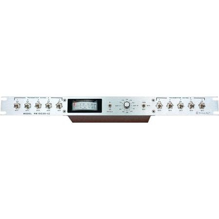 TELEWAVE 19" 1RU Wattmeter Panel. Monitors 10 transmitters, 2 antennas ...