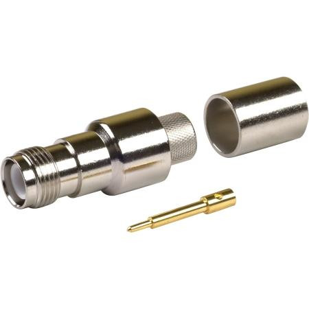 TIMES Reverse Polarity TNC Female (JACK) for LMR400 & Plenum coaxial ...