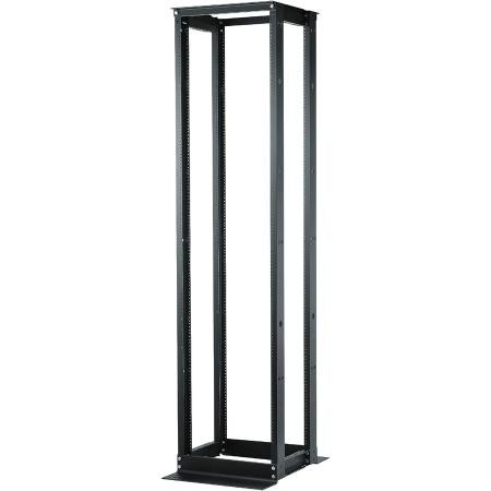 BUD INDUSTRIES Double Equipment Rack made of 14 gauge steel. #12-24 on ...