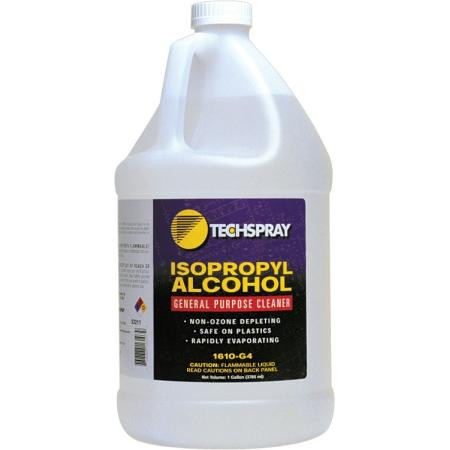TECH SPRAY Isopropyl Alcohol Cleaning solution. 1 Gallon in plastic ...