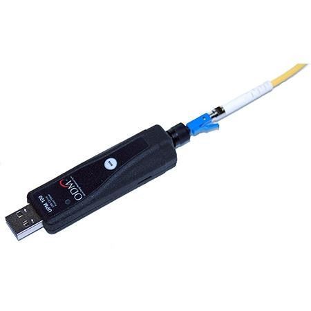 ODM UPM 100-02 USB Optical Power Meter +3 to -60dBm. Includes a padded ...