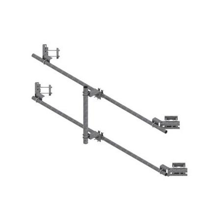 COMMSCOPE Tower Face Mount with dual 14 ft x 3-1/2 in OD face pipe ...