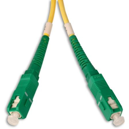 TII TECHNOLOGIES 10M SC/APC - SC/APC Simplex Patch Cord - SM Riser ...