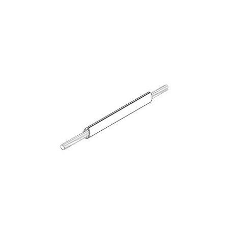 COOPER B-LINE 5/8-11 thread, 72 inch long gray PVC threaded rod ...