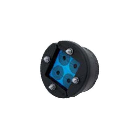 ROXTEC CRL port seal. Accommodates 4 cables. Replaces traditional 4 ...