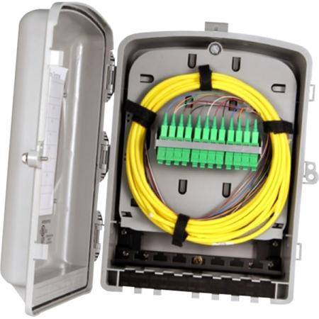 TII TECHNOLOGIES Outdoor Fiber Entrance Terminal. Contains 24 SC/APC ...