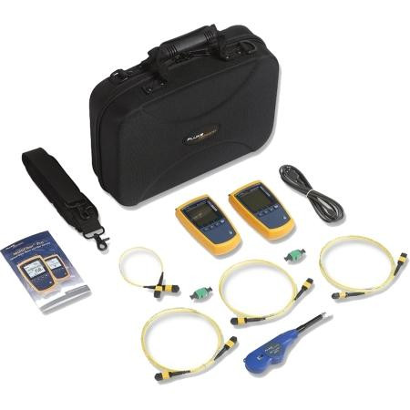 FLUKE NETWORKS MultiFiber Pro Optical Power Meter and Fiber Test Kit ...