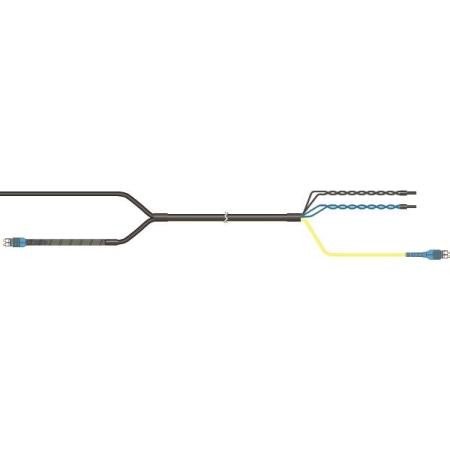 COMMSCOPE 15' HELIAX FiberFeed Hybrid Cable Assembly, 6-OVP box to RRU ...