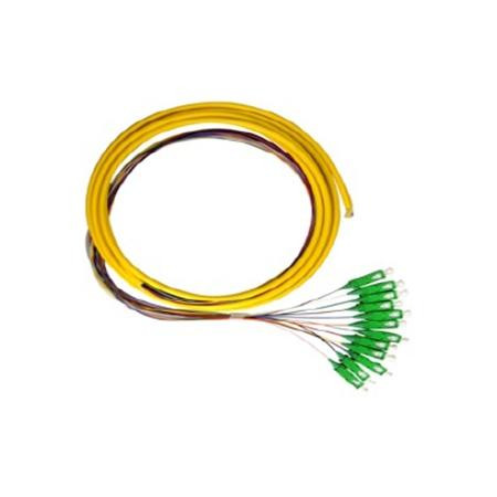 TII TECHNOLOGIES 3 meter, 12-Fiber, Single-Mode MIC 900um LC/UPC ...