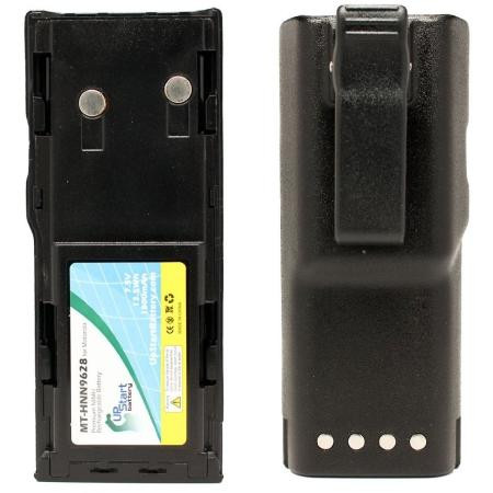 MULTIPLIER NiCD battery for Motorola GP300, 7.5V, 1200 mAh. Belt Clip ...