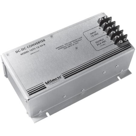 WILMORE 12V/24V DC/DC Converter. 10-16Vdc input to 24.0 Vdc output. 8A output. - WirelessUnits.com
