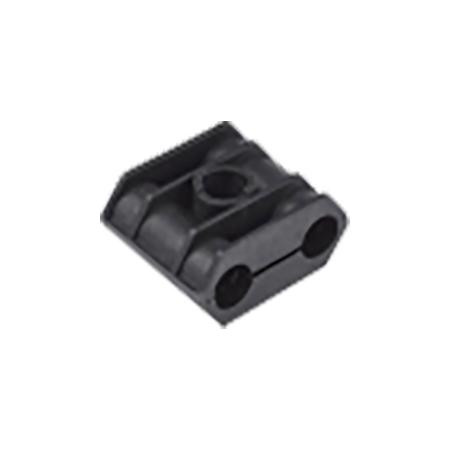 COMMSCOPE 3/8" Cable 2-Run Hanger Block. Coaxial cable Double block ...