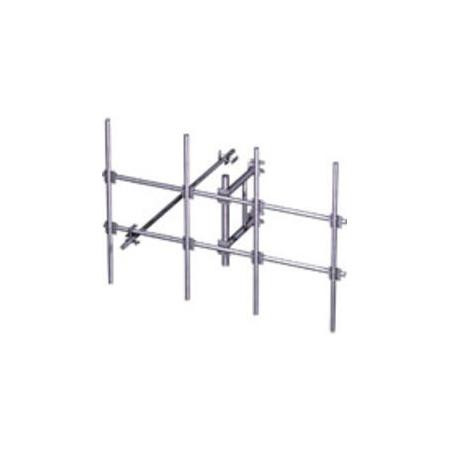 TRYLON 3' Vertical standoff T-Frame including 12' universal tie-back ...