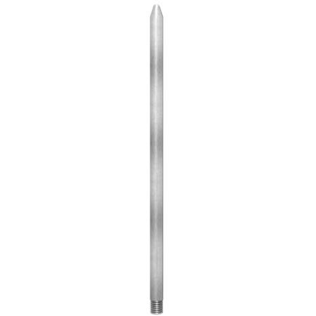 HARGER Class II Copper Air Terminal - 1/2" Diameter x 18" Length - Tin ...