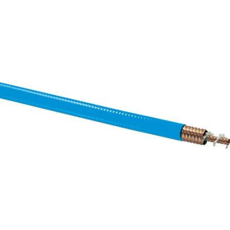 COMMSCOPE 1/2" Plenum Air 50 ohm cable. HL4RPV-50B Blue, uses LDF4 ...