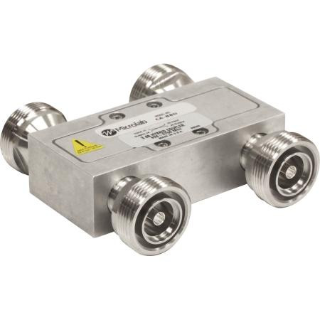 MICROLAB 3dB Hybrid Coupler. Multi-Band 698-2700 Mhz. 25dB isolation. N ...