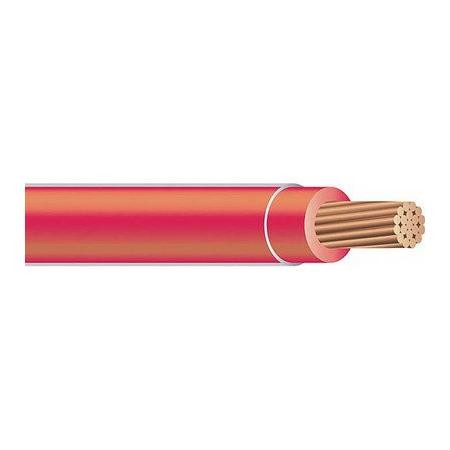 MULTIPLE 2AWG 19 stranded insulated copper wire. Red jacket ...