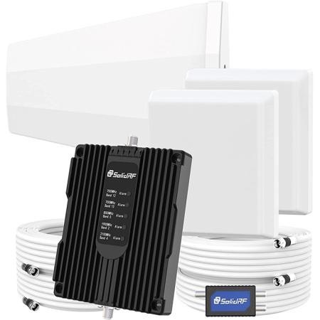 SOLID RF Dual interior antennas High gain All aluminum housing Panel ...