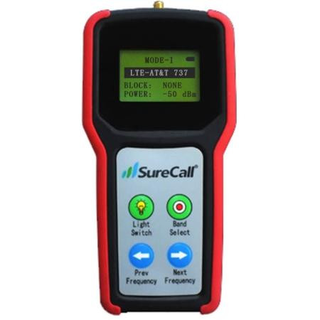 SURECALL's five band RF signal meter. LOB: ITM PBU: Test Equipment SCat ...