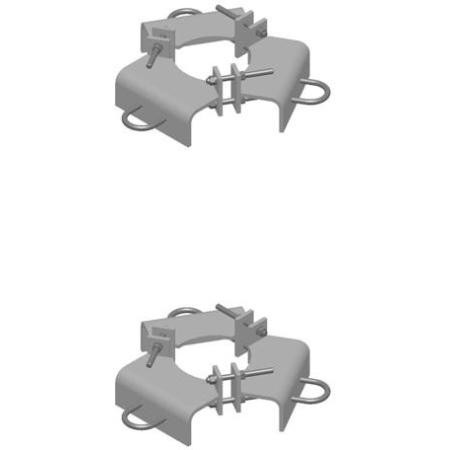 COMMSCOPE Multi-Sector Cluster Bracket for round members 6-8" OD. Hot ...