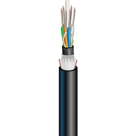 PRYSMIAN 72-Fiber ExpressLT Cable. Gel-Filled Tubes (12F/Tube), Single ...