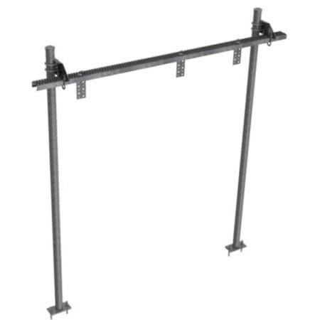 COMMSCOPE 4-3/4" x 10' Safety grated waveguide bridge kit with two 10-1 ...