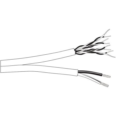 BELDEN 24AWG solid conductor, plenum jacket, 4 pair. FEP Insulation ...