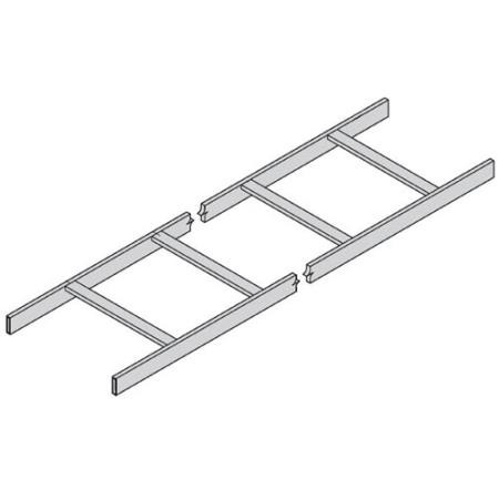 COOPER B-LINE 18" wide solid bar stringer with a yellow zinc finish ...