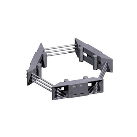 TRYLON Universal monopole ring mount assembly for 12" to 60" outer ...