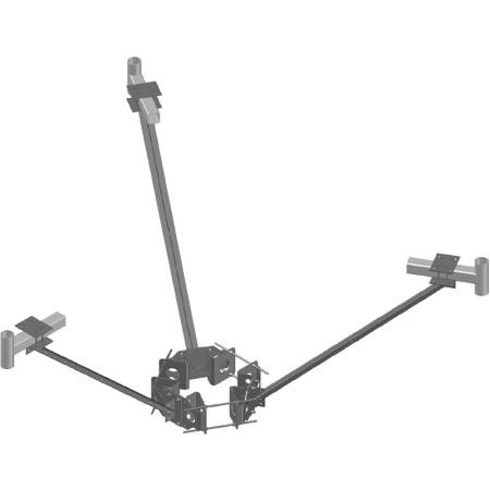 SABRE Platform reinforcement kit for 10"-40" diameter poles Drop ship ...