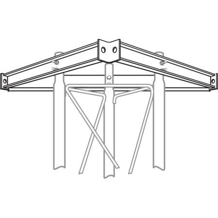 ROHN torque arm stabilizer assembly for ROHN model 25G guyed towers ...