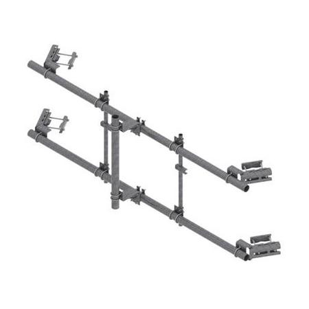 COMMSCOPE Tower Face Mount. Includes 4-1/2" OD x 63" Antenna Pipe with ...