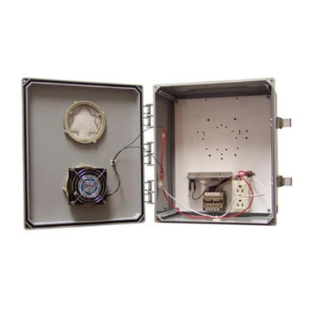 TERRAWAVE 18X16X10 Polycarbonate H/C Enclosure with CAT60 Lock ...