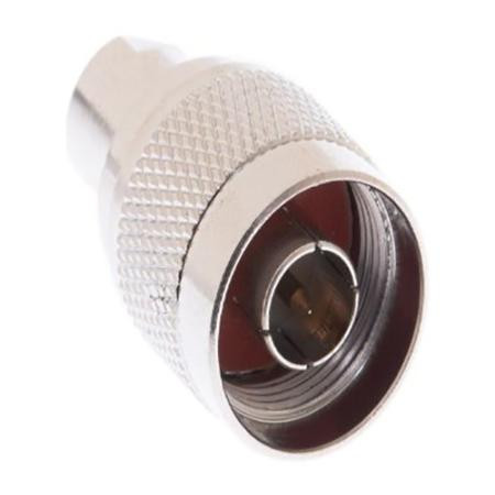 No crip, no solder metal body, nickel plated radio termination adapter ...