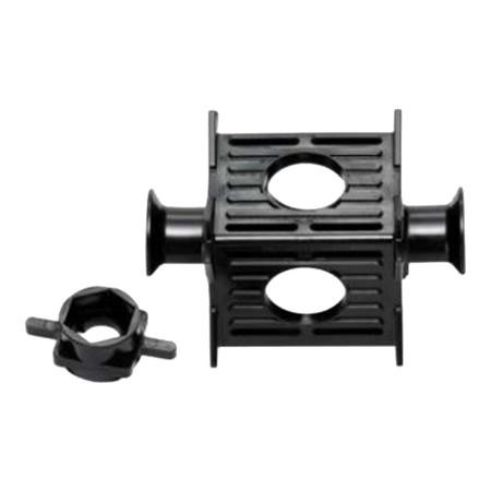 RFS Snap-in Hanger Adaptor, PIM Free Polymer, with 3x 3/4" Holes, Fixed ...