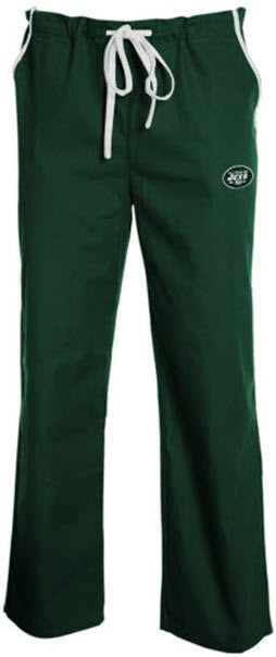 New York Jets Men's NFL Scrub Top - Scrub Identity