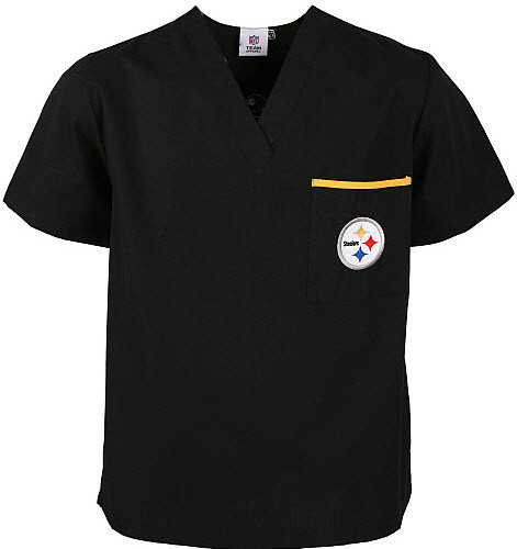 Pittsburgh Steelers Men's NFL Scrub Top