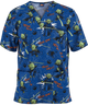 Marvel Comic Captain America V Neck Scrub Top