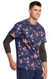Marvel Comic Captain America V Neck Scrub Top