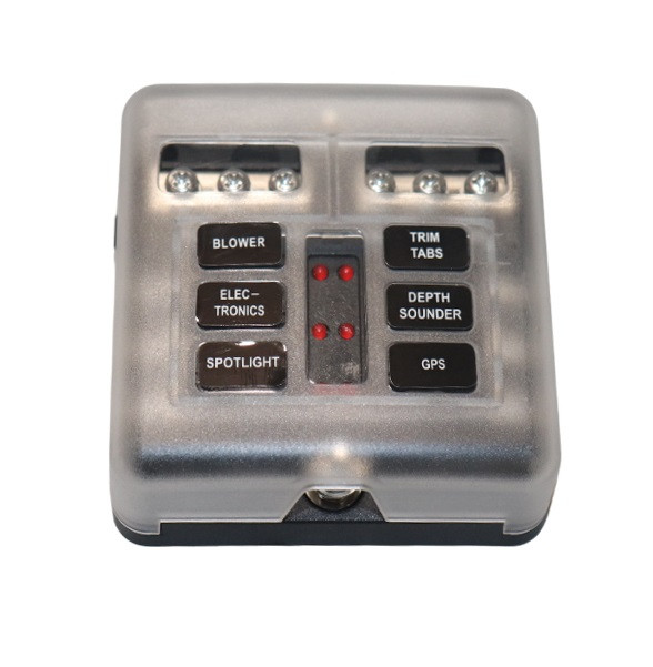 6 WAY FUSE BLOCK - CRIMPZONE