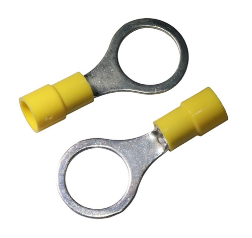 12-10 GA 1/2" Ring Terminals